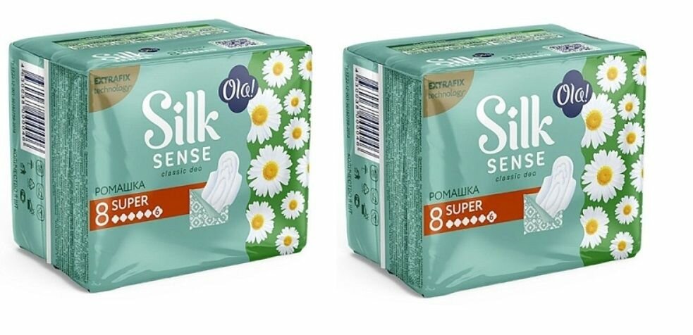 Ola Прокладки SS Classic WS драй Super 8шт,2уп