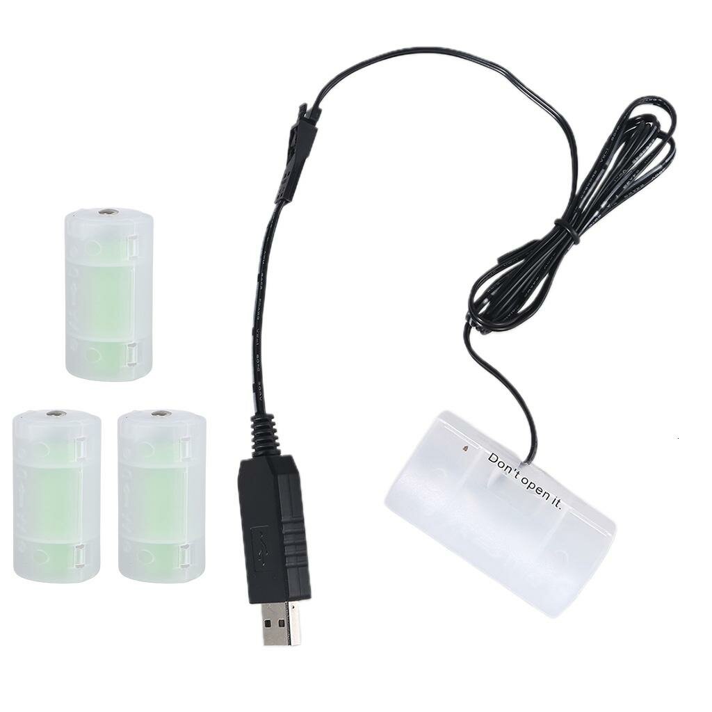 USB-кабель-заменитель батареек D-типа, Тип 6 В