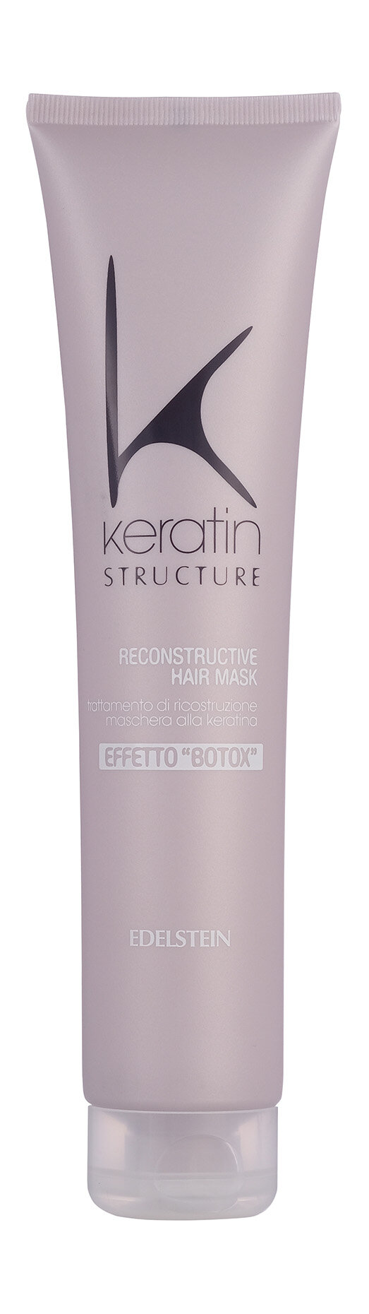EDELSTEIN Reconstructive Hair Mask Keratin Structure Маска-реконструктор для волос Эффект ботокса, 175 мл