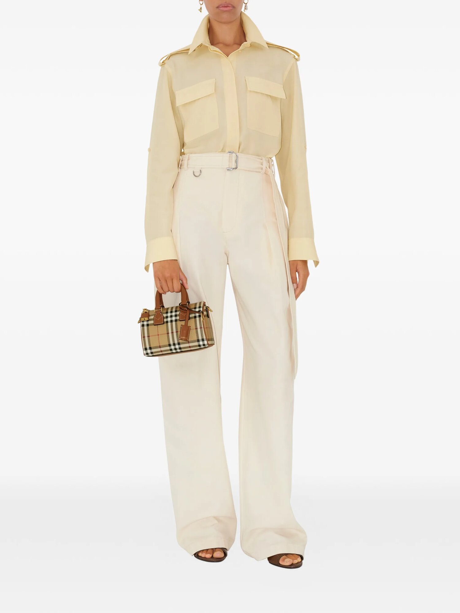 Сумка BURBERRY, разноцветный — фото 1