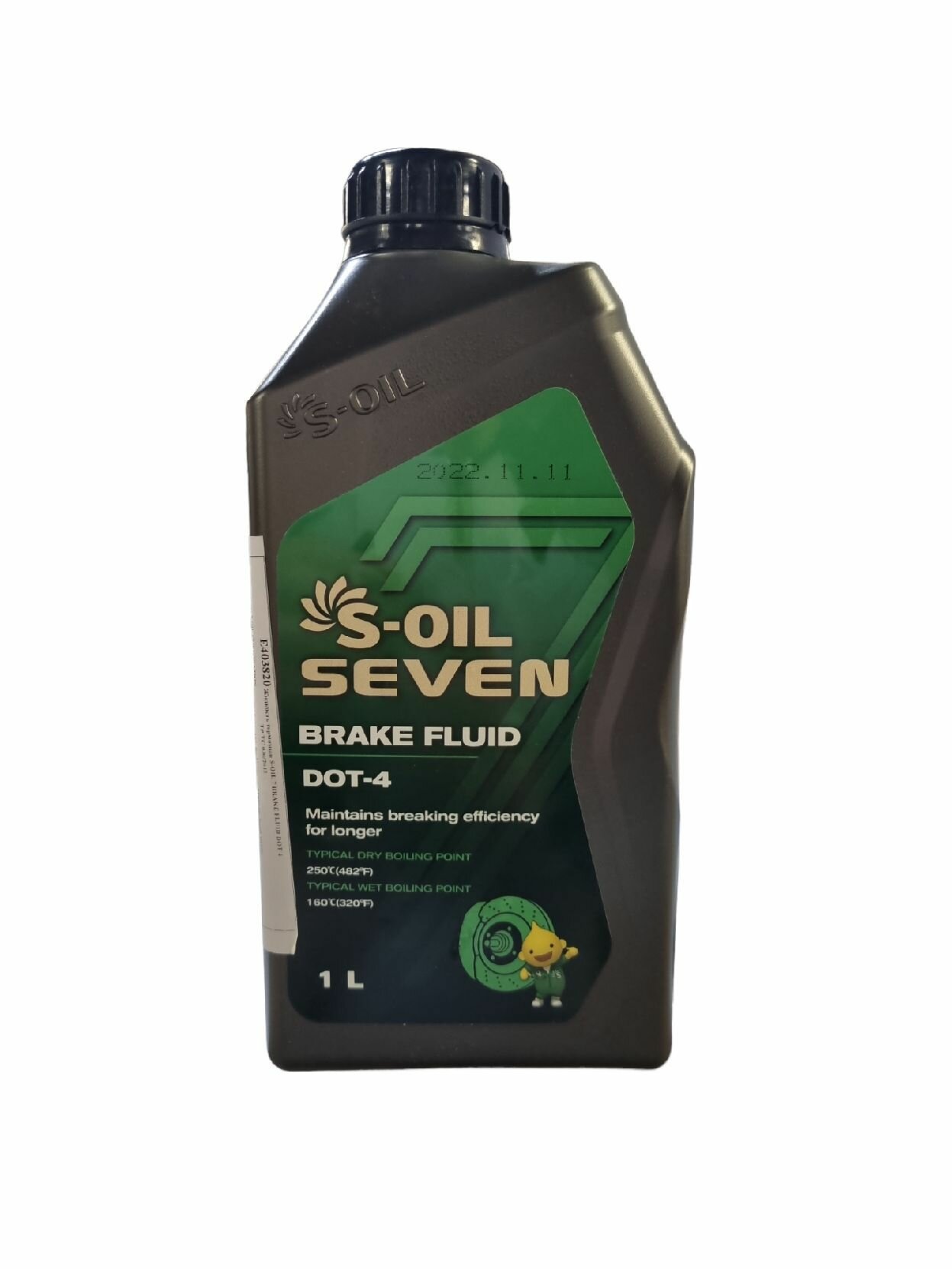 S-OIL SEVEN Жидкость тормозная, 1 л