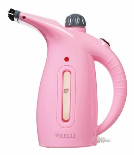Ручной отпариватель-парогенератор Kelli KL-317, розовый