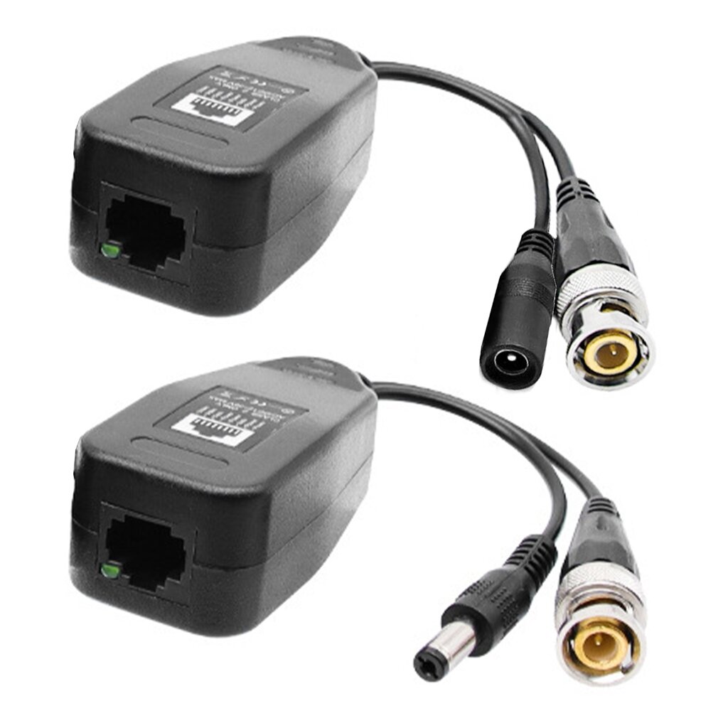 Многоформатные видеопередатчики Balun для передачи сигналов AHD CVIs TVI CVBS по витой паре на большие расстояния Конструкция корпуса ABS
