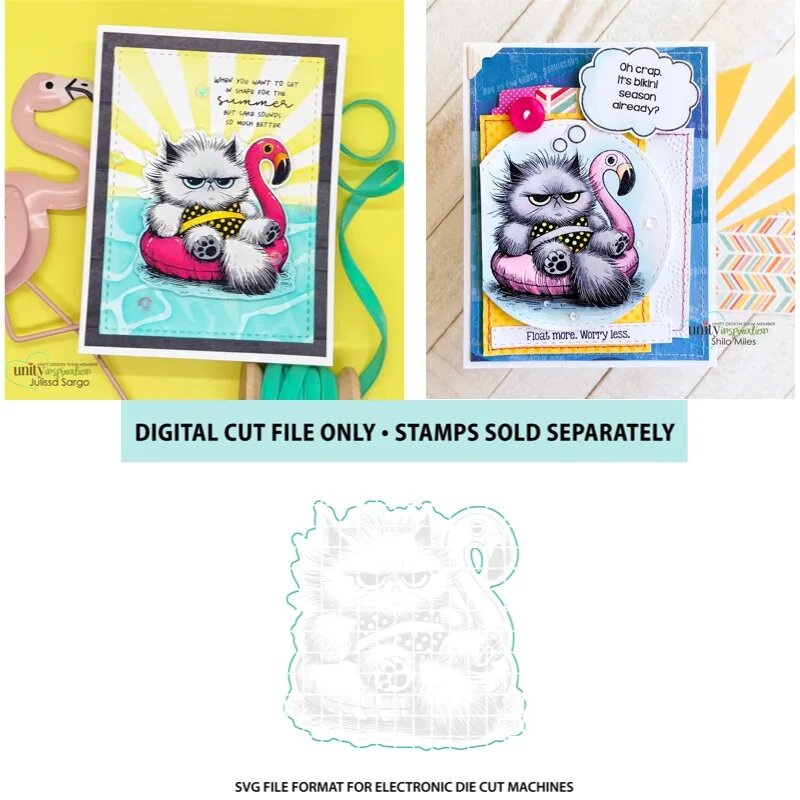 Штампы и вырубка Petal Daisy Bunny для скрапбукинга N6228-stamps