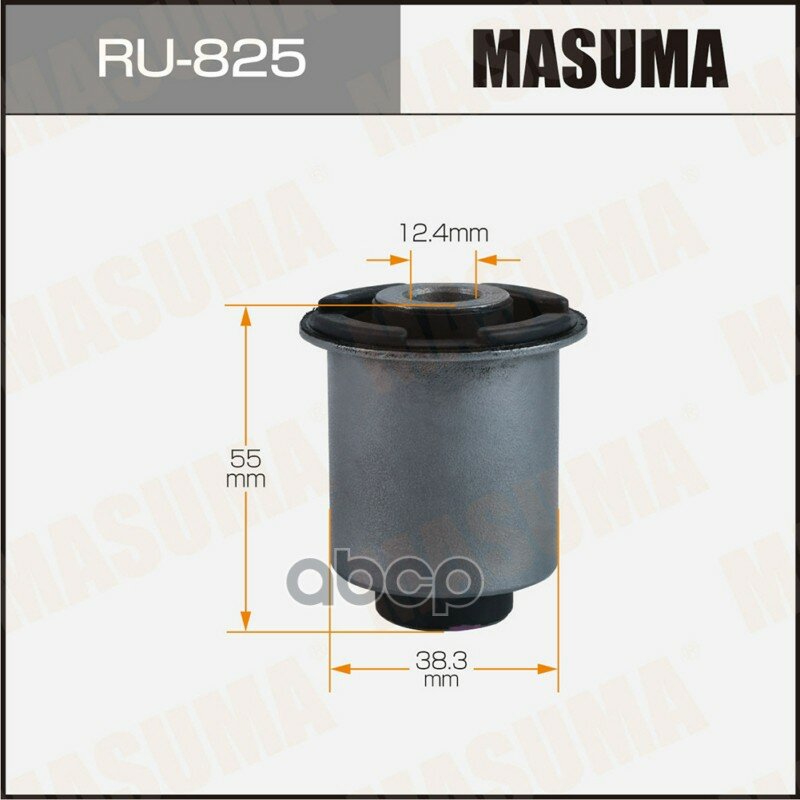 Сайлентблок рычага подвески Masuma арт. RU-825