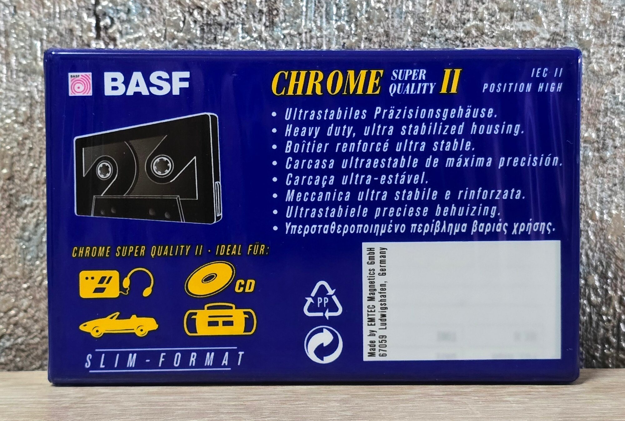 Аудиокассета BASF CSII — фото 1