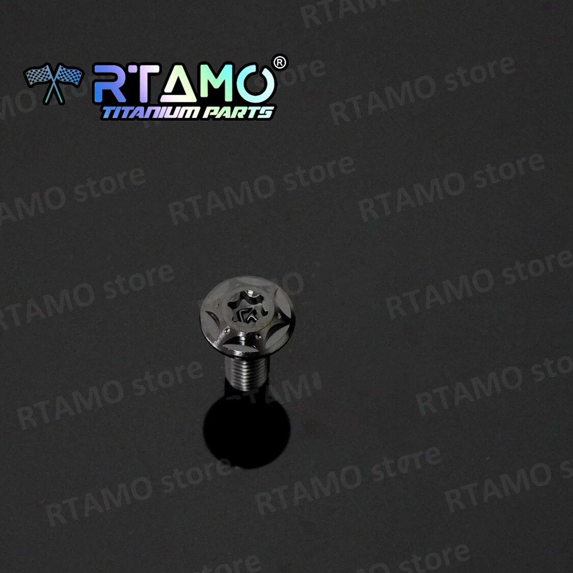RTAMO Титановые болты M8X20/25, Black (1шт)