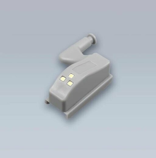 Подсветка в шкаф на петлю "Eleganz LED" 20 Лм, 6000К, 1.05вт, IP20, 2шт.