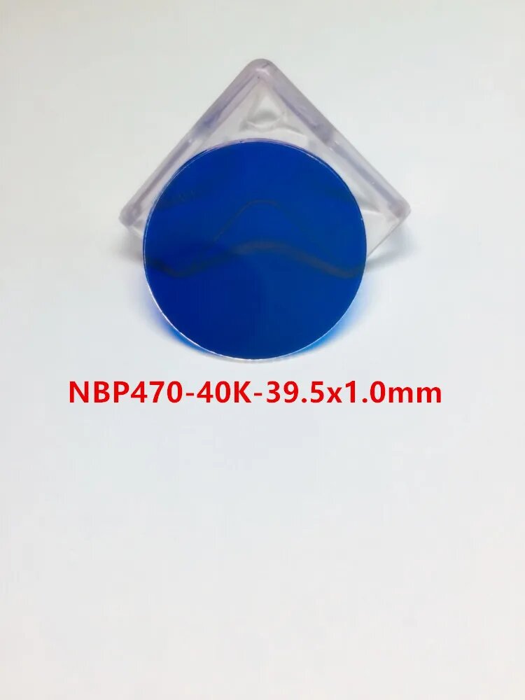Узкий светофильтр NBP470 голубого цвета Tangsinuo 39.5x1.0mm