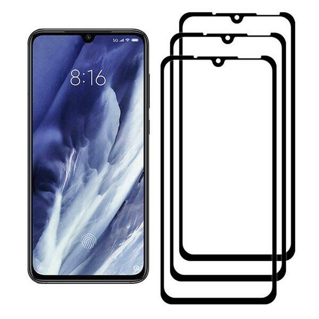 Комплект из 3х стекол Full Glue Premium Krutoff для Xiaomi Mi 9/Mi 9 Pro/Mi 9 Pro 5G черное
