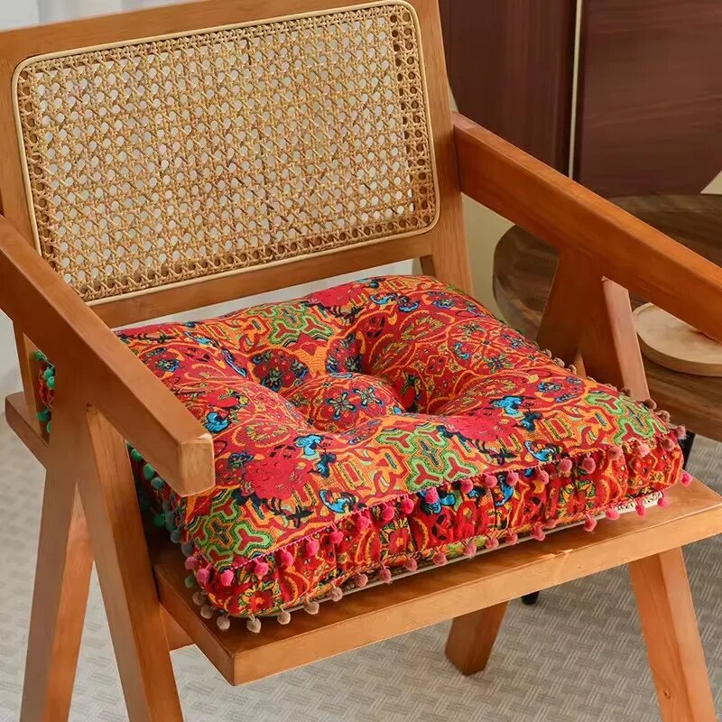 Льняные подушки для стульев Bohemian B 40x40cm