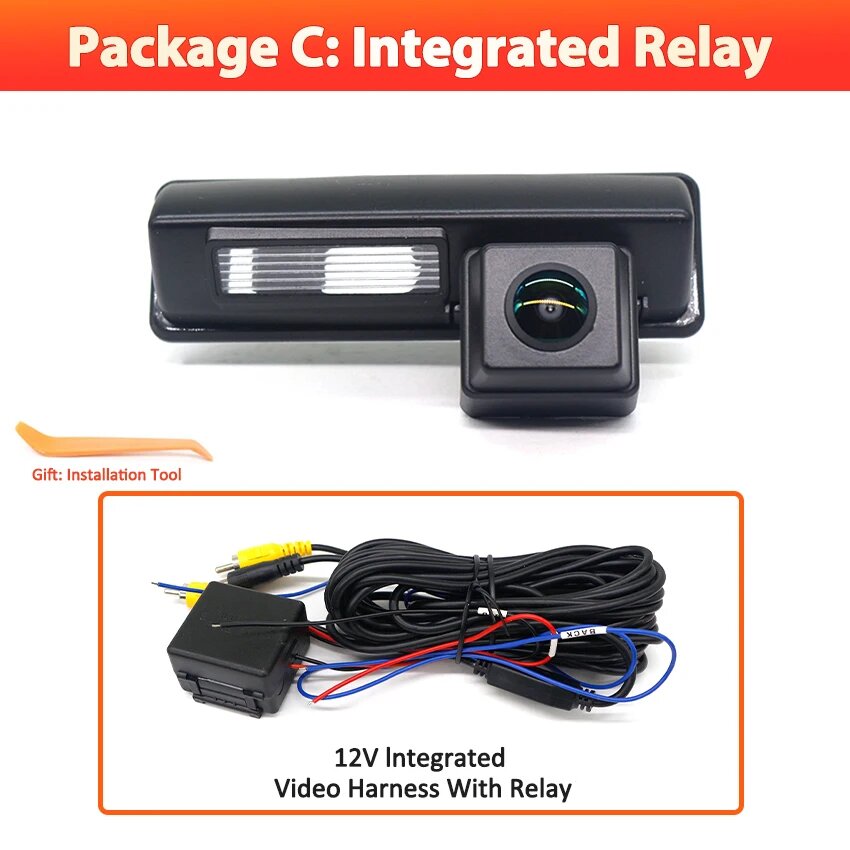 Камера заднего вида HD Night Vision для Toyota Avensis T250 T270 2003~2010 2011 2012 Camera Relay