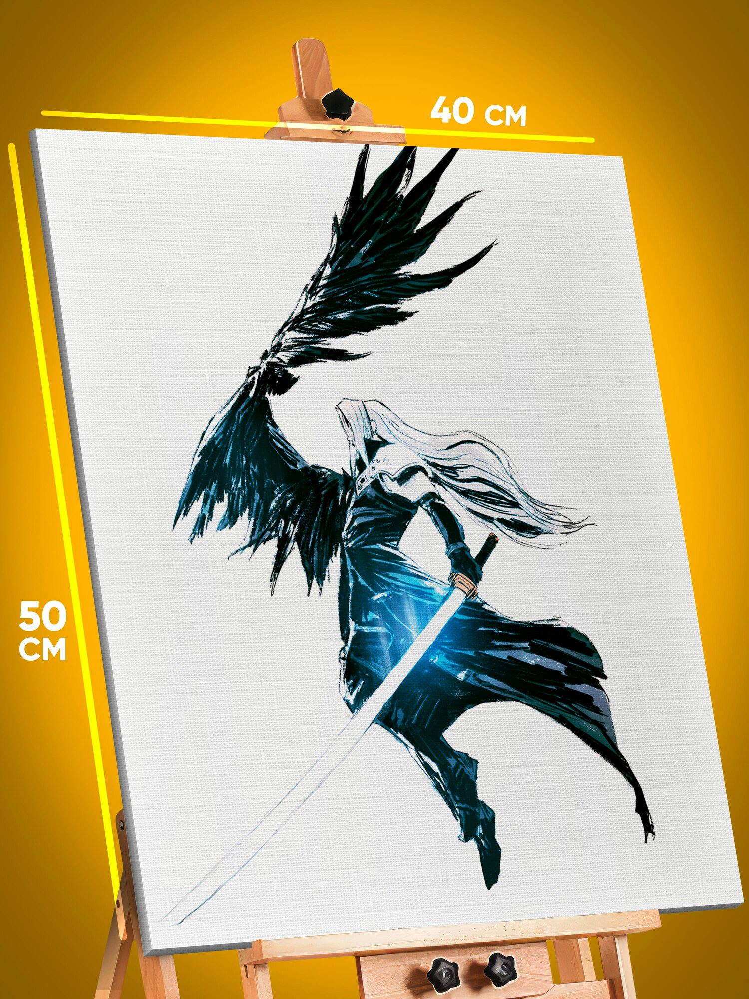 Картина на стену Final Fantasy Игра 40x50