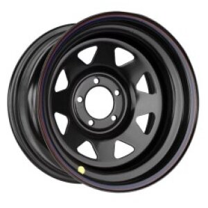 Стальной колесный диск Off-Road Wheels УАЗ (Треугольник мал.) 7x16/5x139.7 D110 ET35 Черный