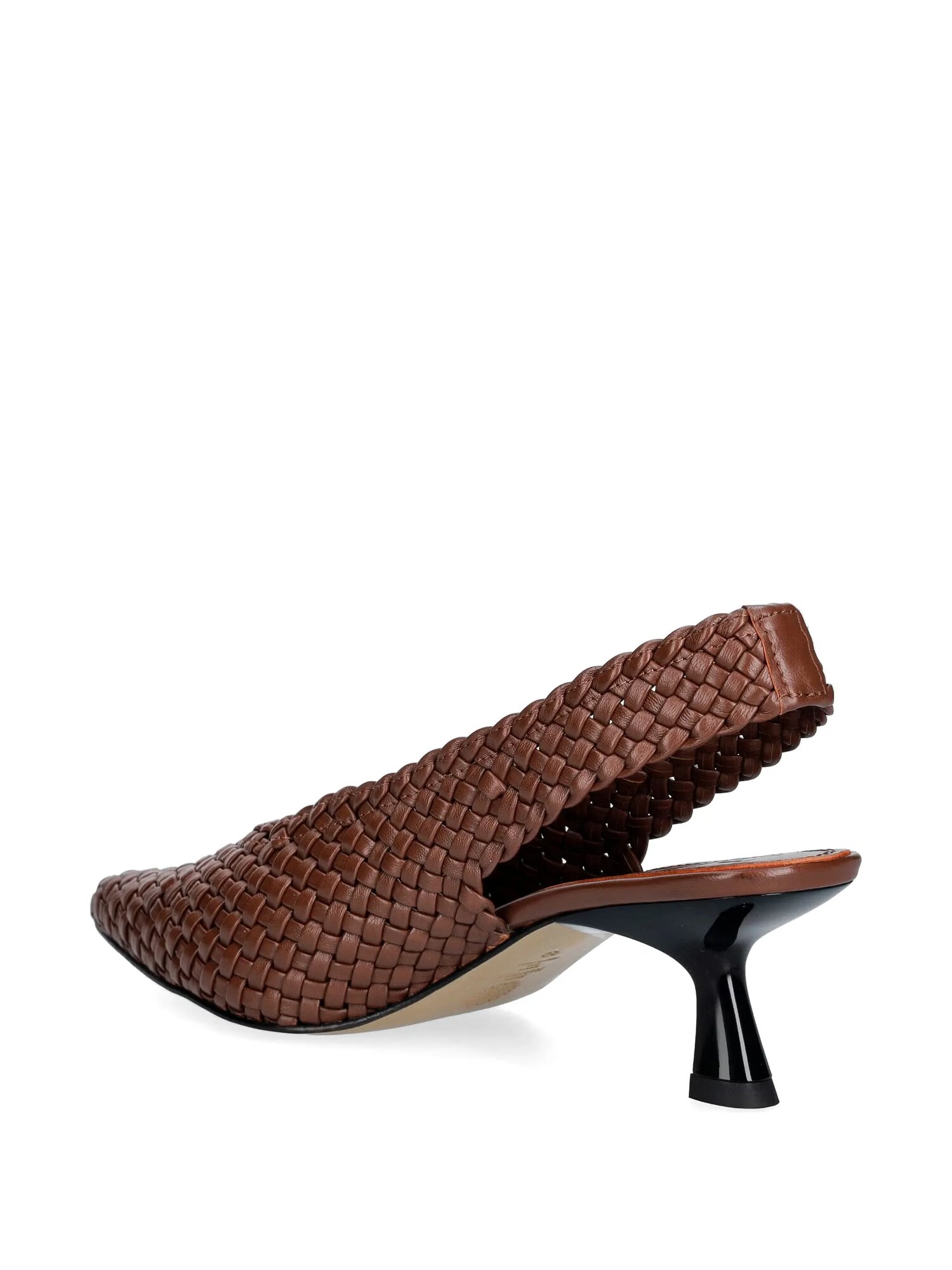 Туфли Souliers Martinez Bianca woven pumps, размер 36, brown — фото 1