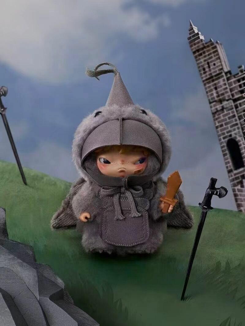 Полный набор коллекционных коробочек POP MART Hirono Mist-Walker Series - Plush Doll Pendant