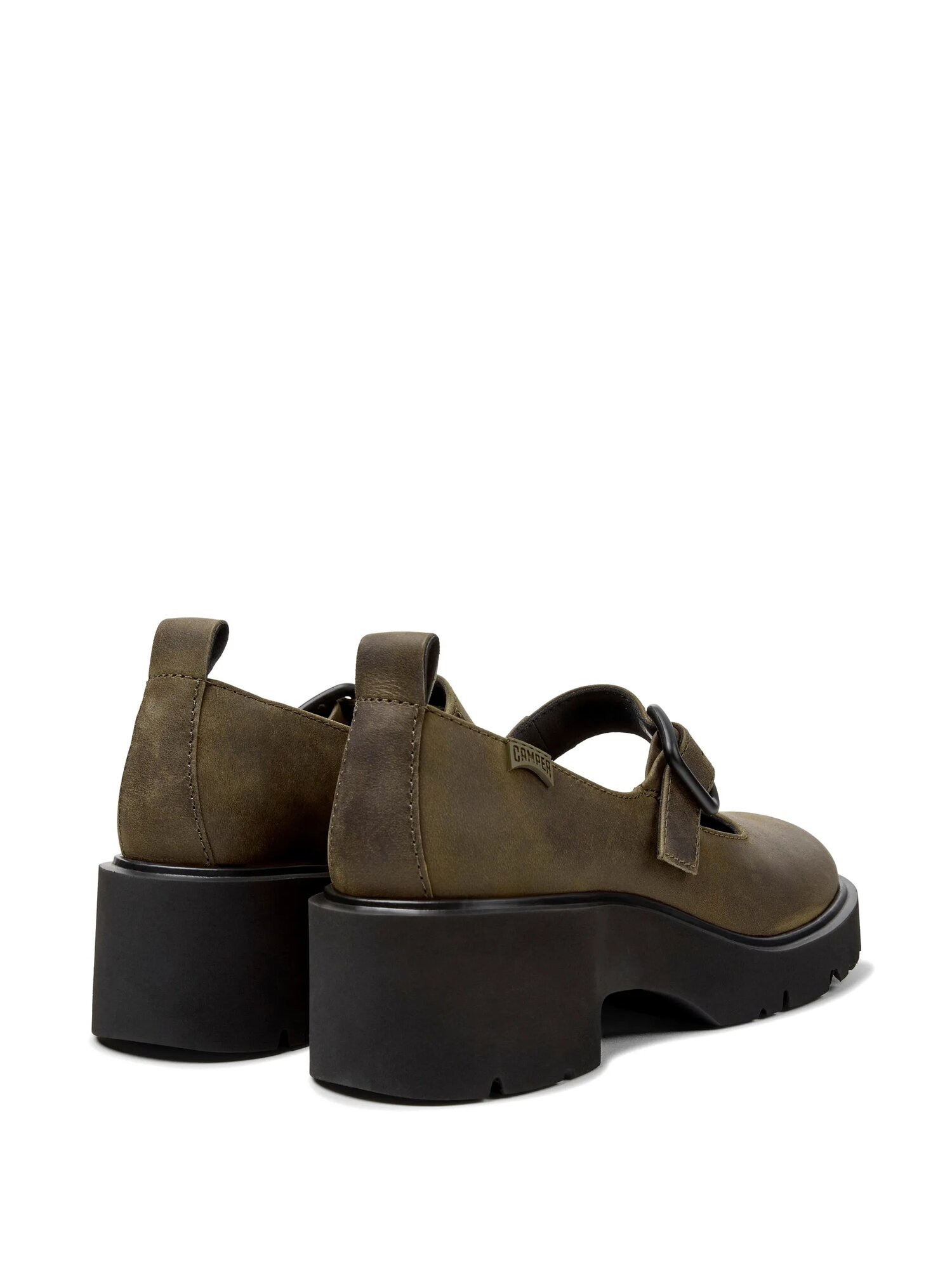 Лоферы Camper Milah leather loafers, размер 40 EU, green — фото 1