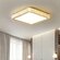 Светильник потолочный LED, 72 Вт, кристалл, золотой, регулируемая цветовая темпе...