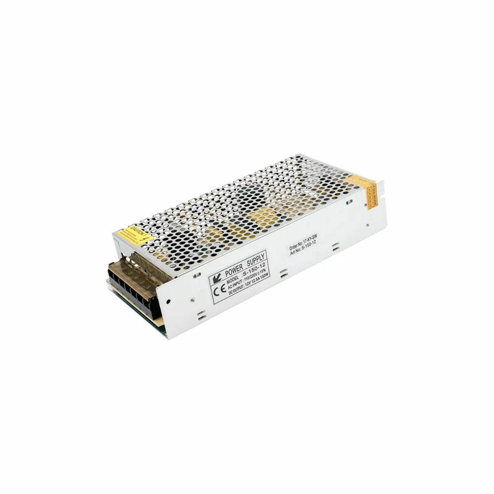Блок питания SWG S-150-12, сетка, 150 W, 12V 00000000107