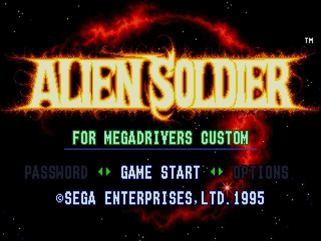 Alien Soldier, Все страны — фото 1