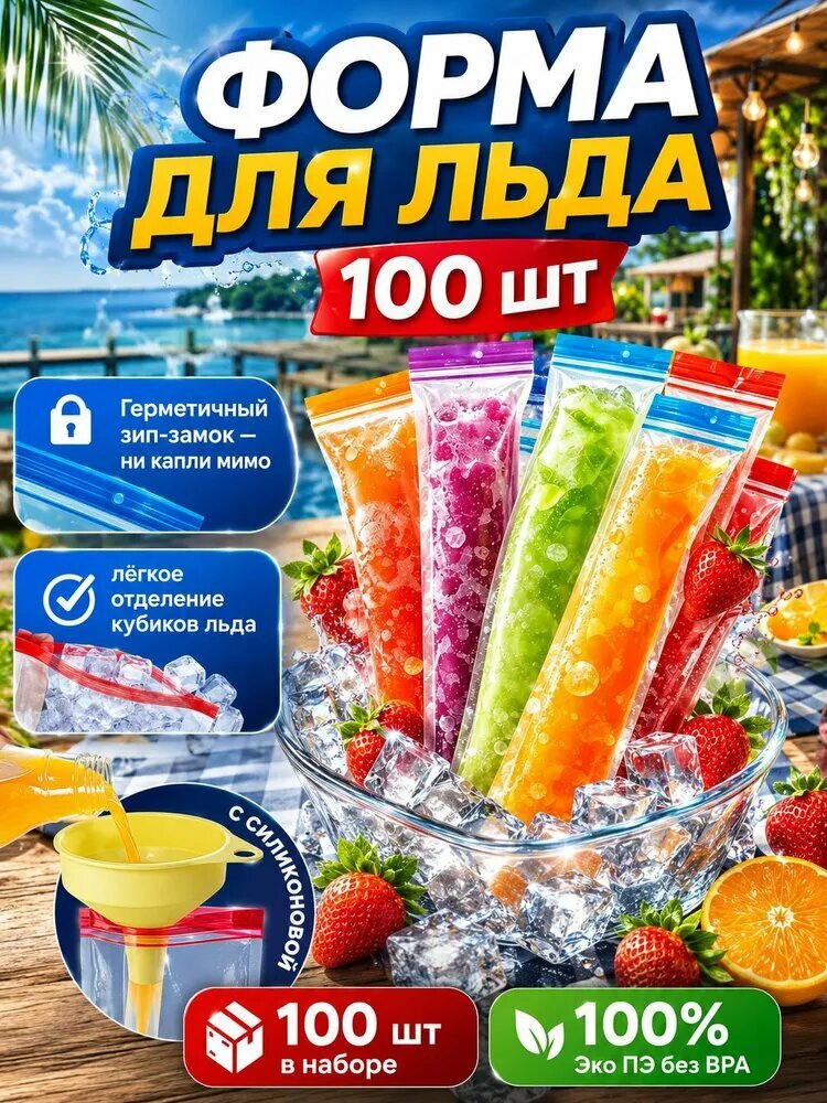 Форма для мороженого, 100 яч, 101 предм.