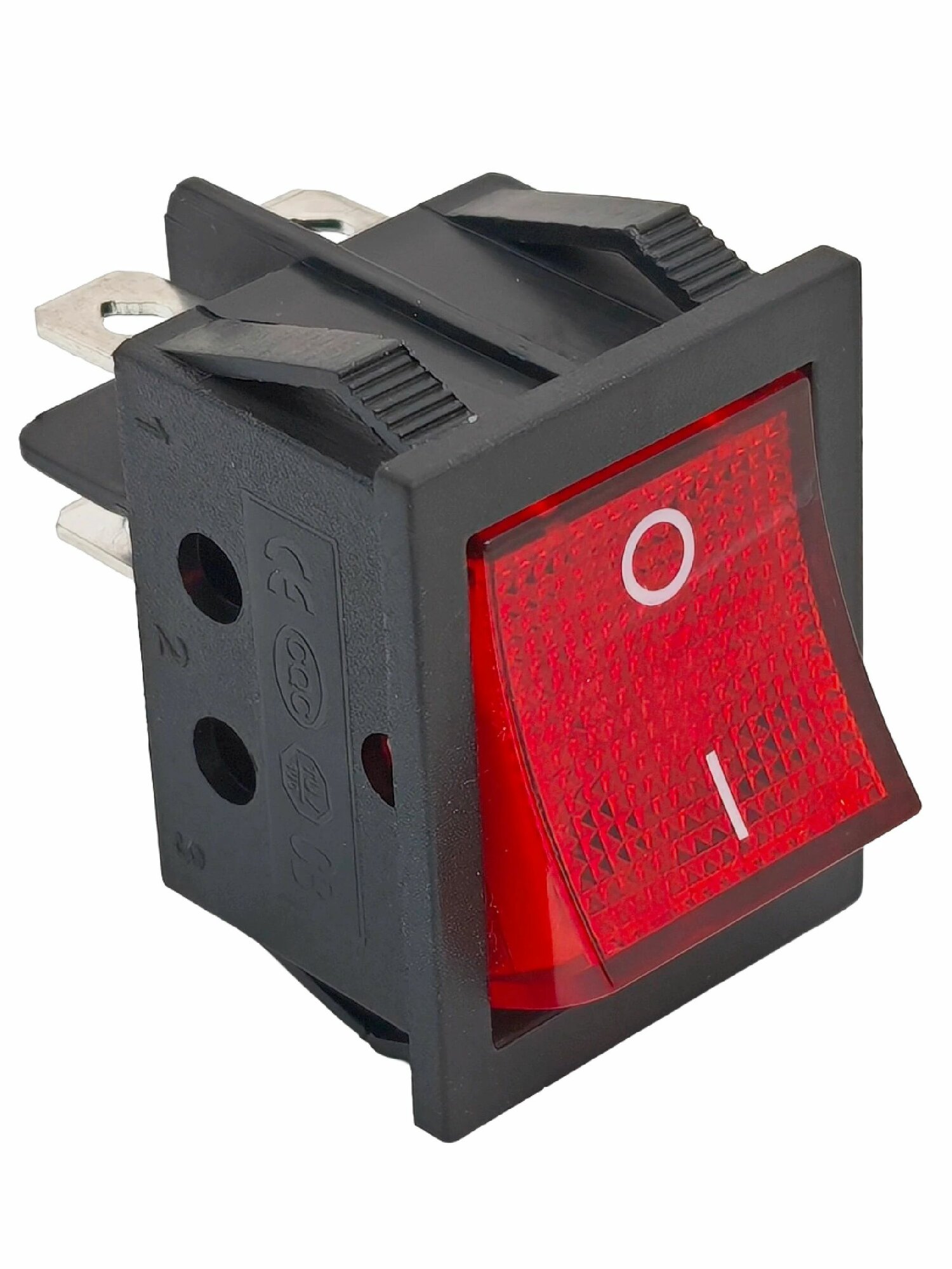 Клавишный выключатель KCD4-W 15A 250В АС