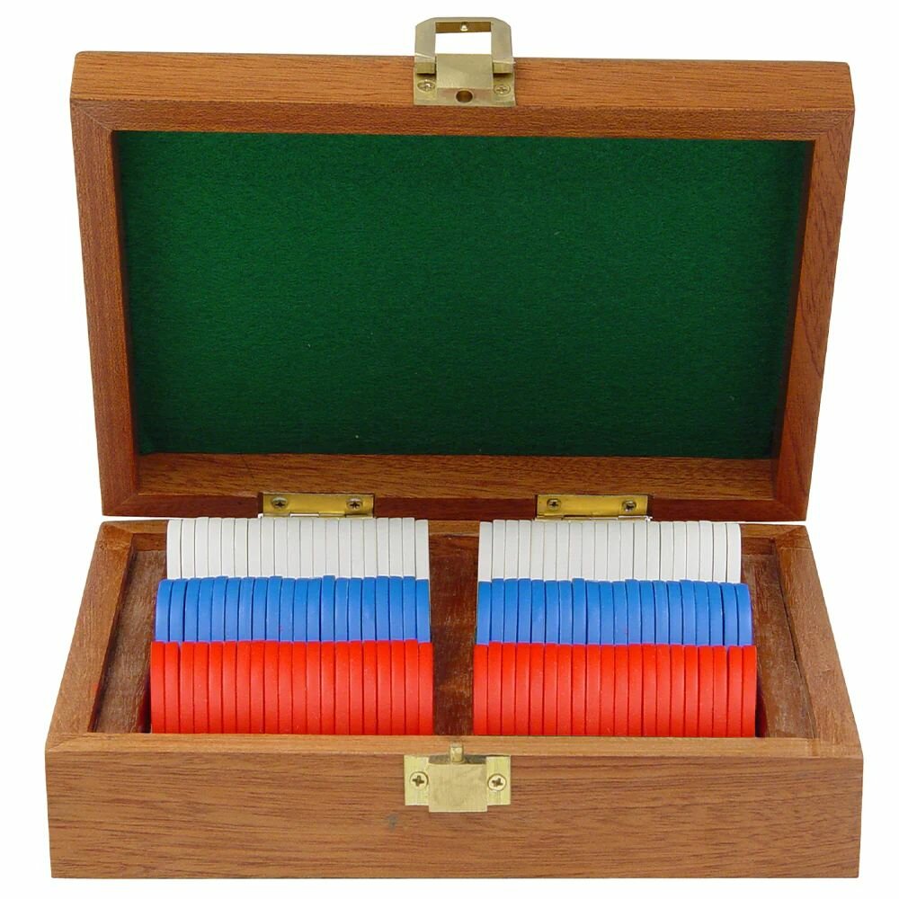 Jaques London Набор игровых фишек 120 Gaming Chips