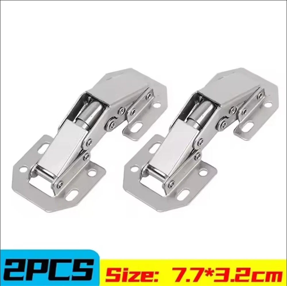Стальные петли 90 градусов с доводчиком 2/10 шт. 2PCS