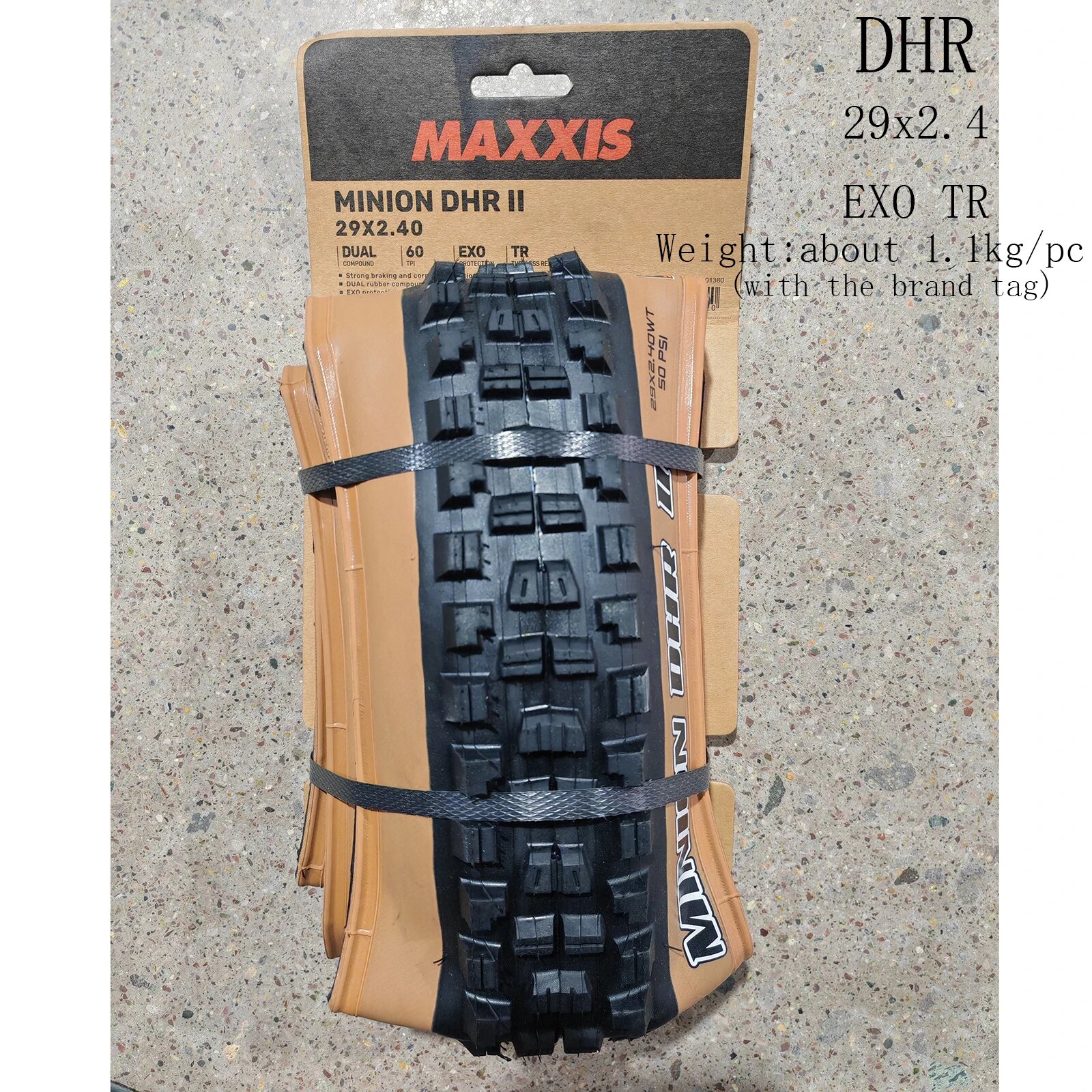 MAXXIS MINION DHF/DHR II шина для горных велосипедов 27.5*2.4/2.5 DHR 29X2.4 yellow