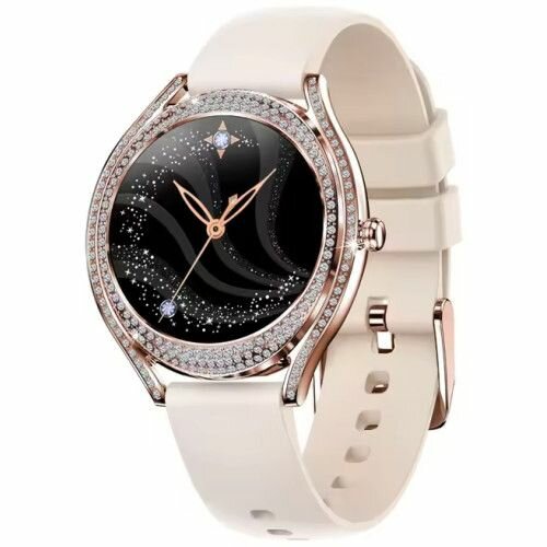 Смарт часы. Наручные женские электронные Smart Watch. С шагомером, фитнес-трекером, датчиком давления, усвоения калорий и сна. Умный фитнес браслет для Android (Андроид) и IOS.