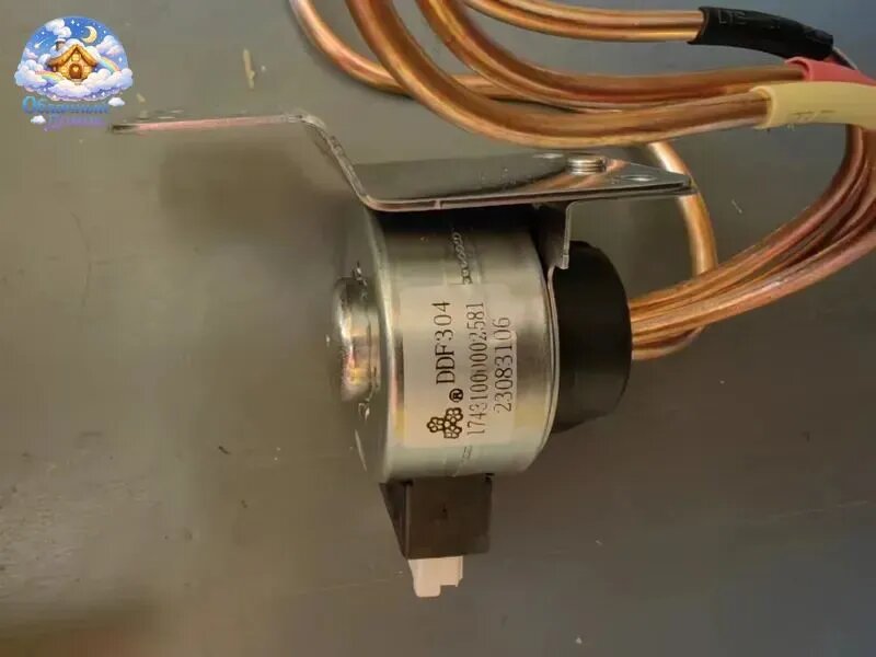 Электромагнитный клапан для холодильника DDF304, нержавеющая сталь, 1 вход/3 выхода, под Midea, Bennett