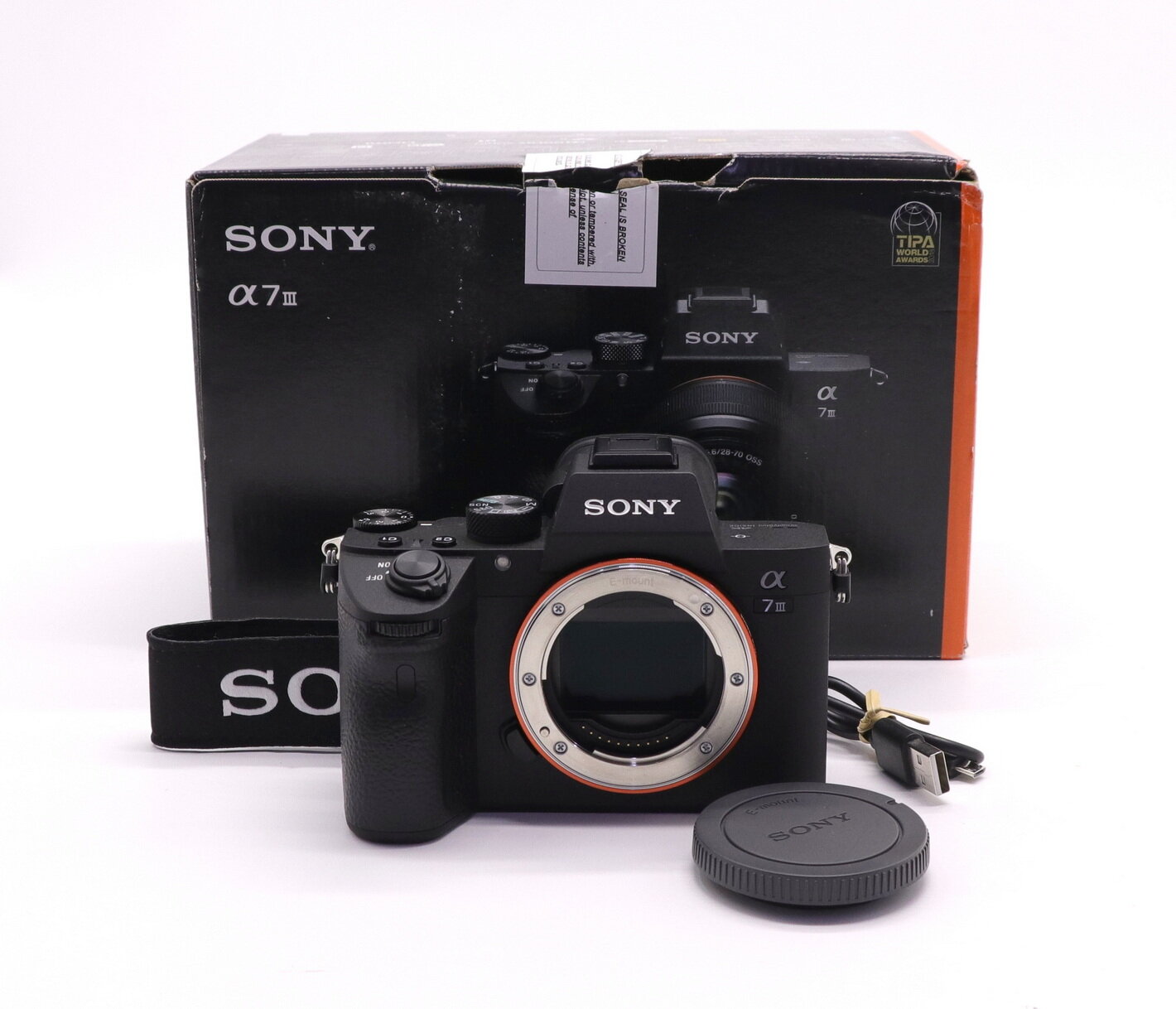 Камера Sony A7III ILCE-7M3 body в упаковке (пробег 40 кадров)