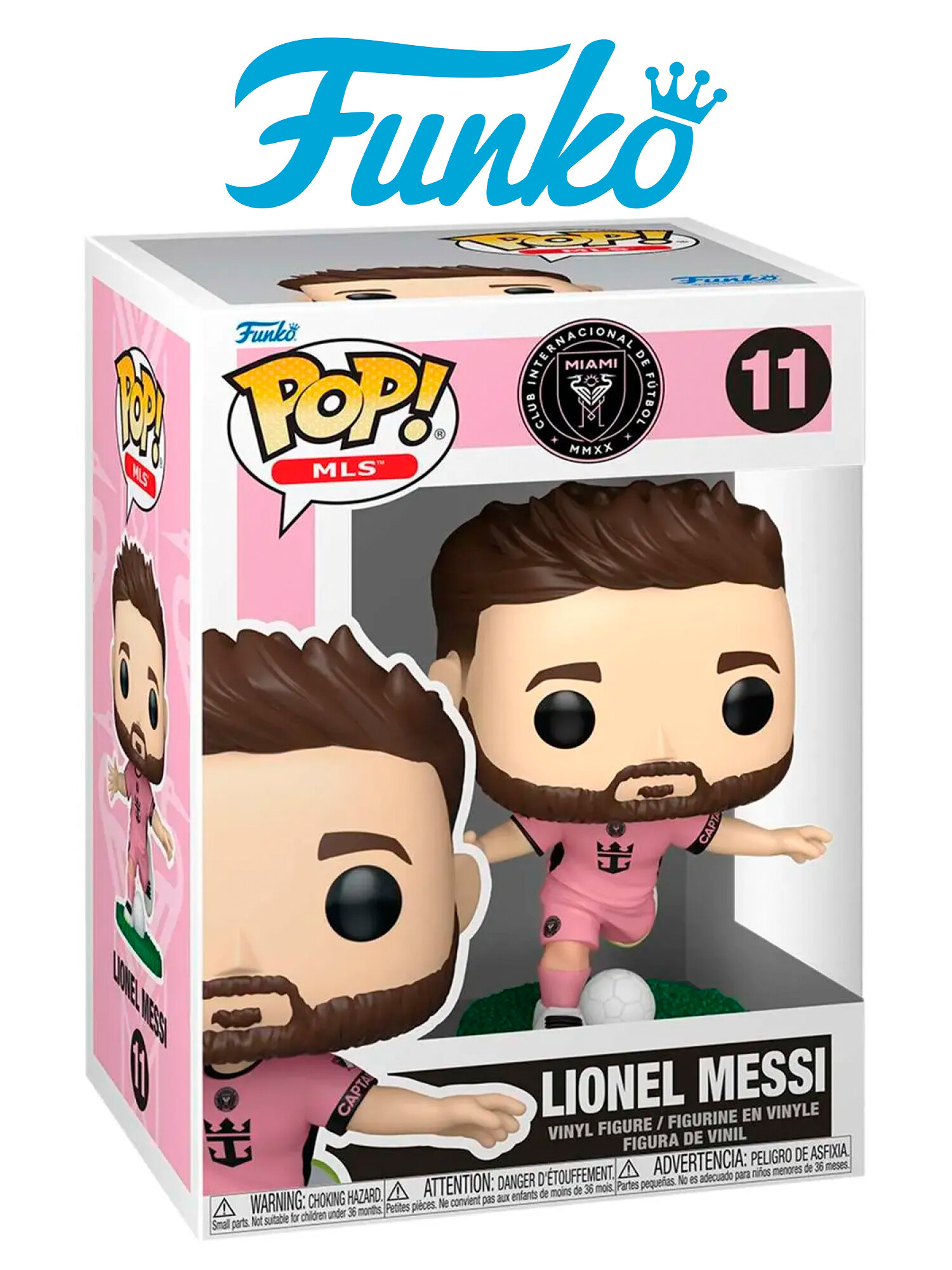 Фигурка Funko POP! Lionel Messi (11) (Pink Uniform) Inter Miami