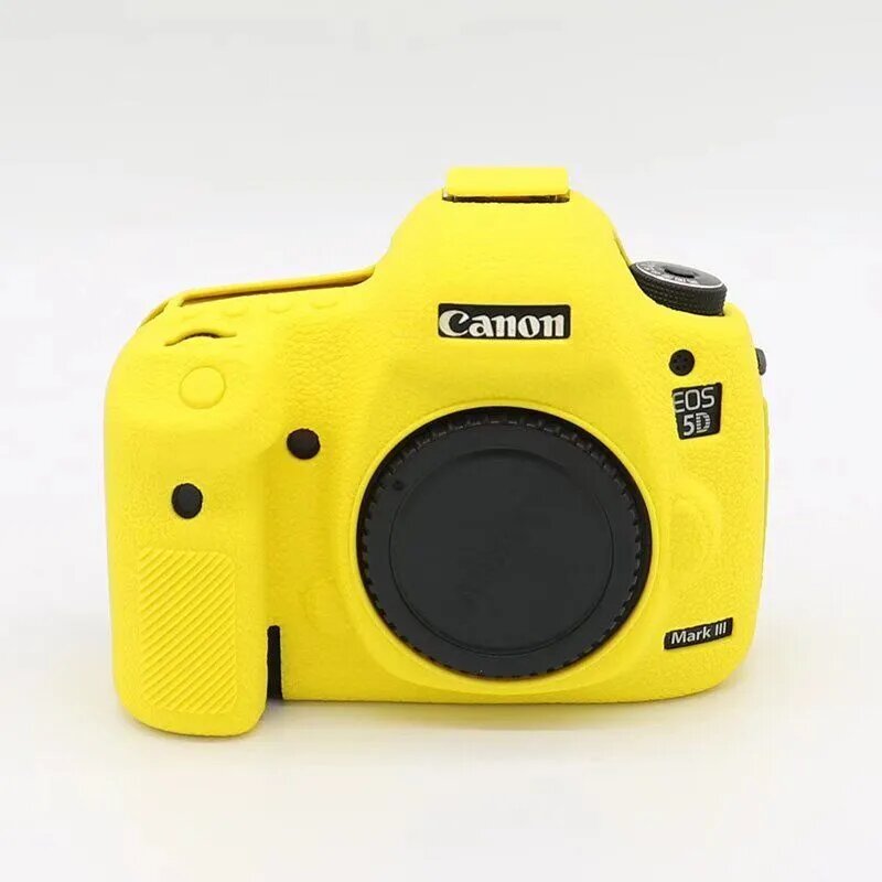 Защитный силиконовый чехол для фотоаппарата Canon EOS 5D Mark III 5DMIII 5D3 ультра-тонкая полимерная из мягкого качественного силикона
