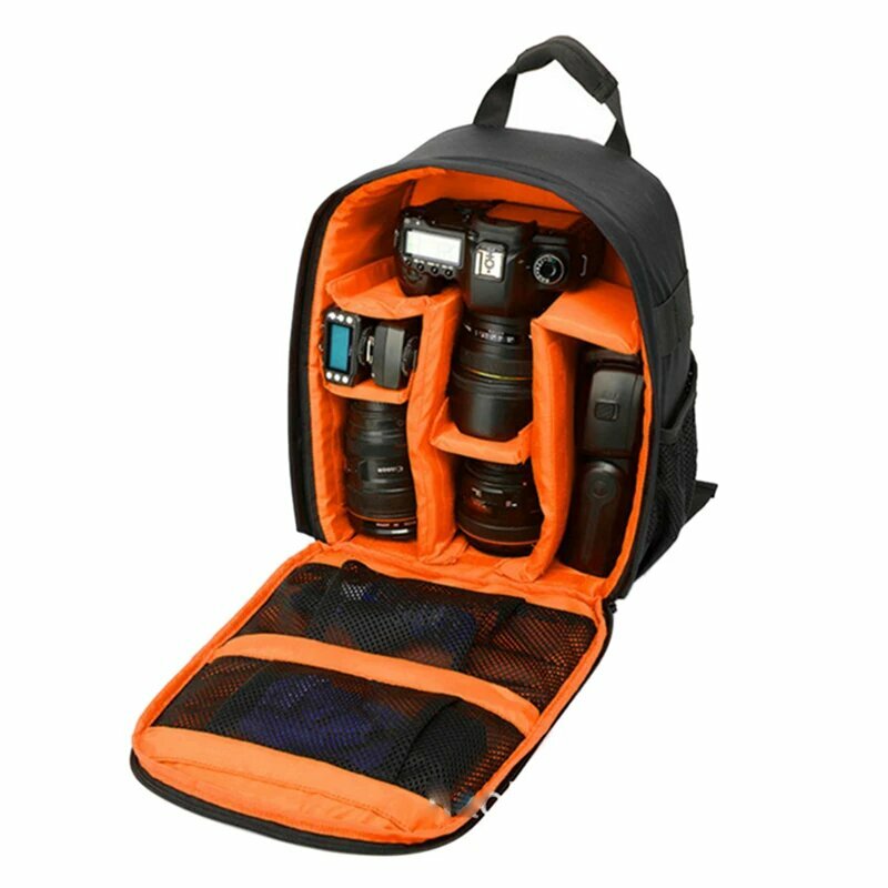 Водонепроницаемый рюкзак для зеркальной камеры blackorange