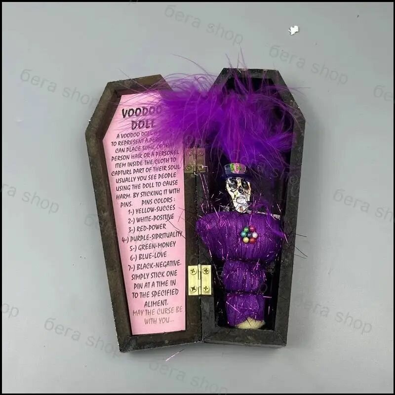 Voodoo DOll Фигурка из смолы Кукла вуду