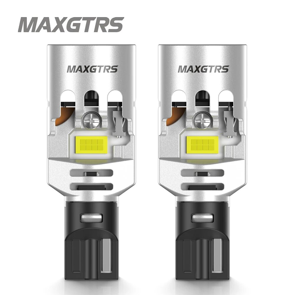 Светодиодная лампа W16W T15 White Canbus DC12V