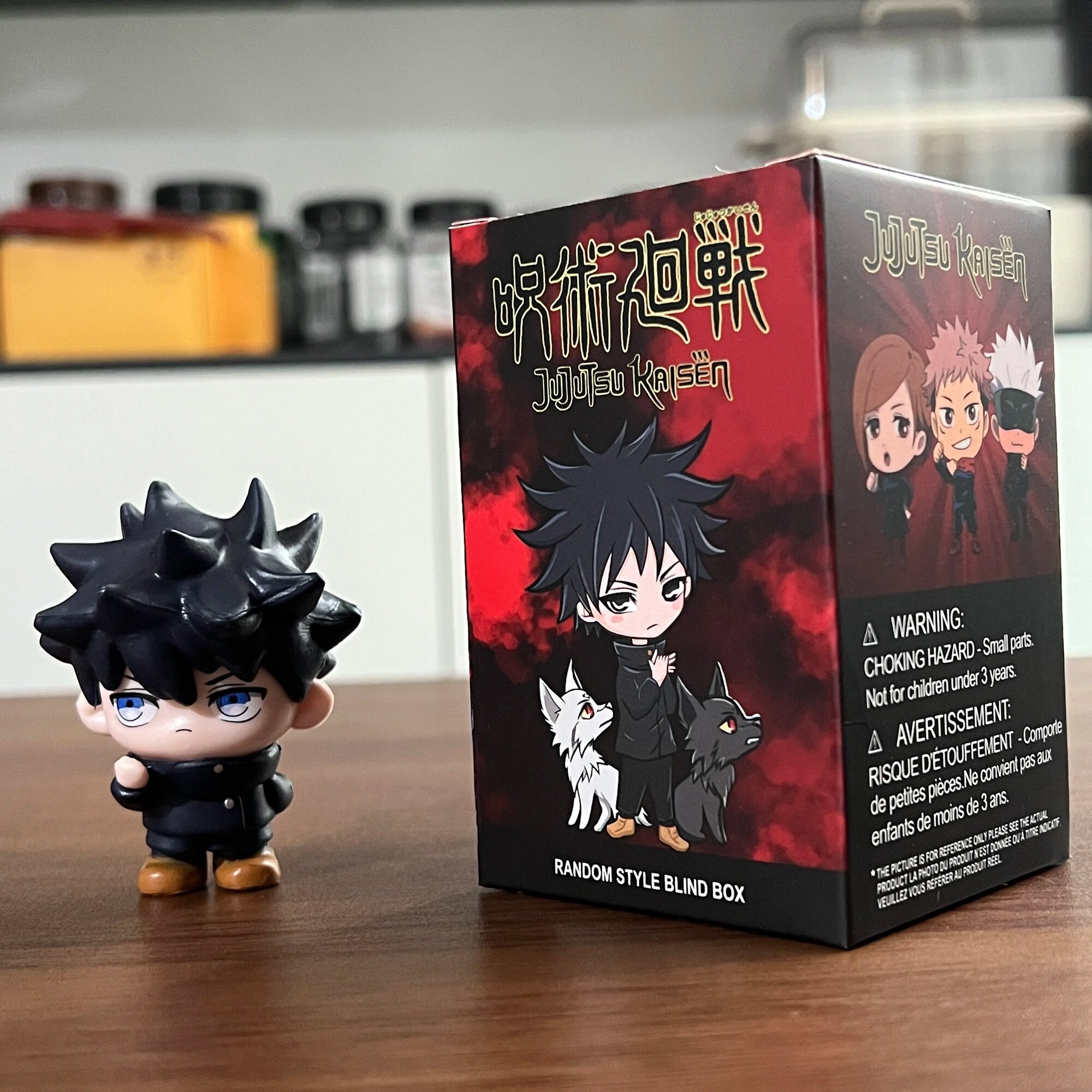 Мини-фигурки Jujutsu Kaisen Сатору Годжо Bandai 1-12 шт. Черный, Style 7