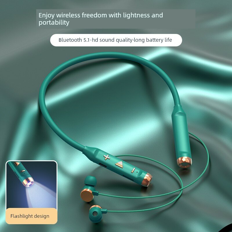 WalkSound Neckband Bluetooth-наушники с защитой от пота, беспроводные для спорта, черный цвет, удобная посадка