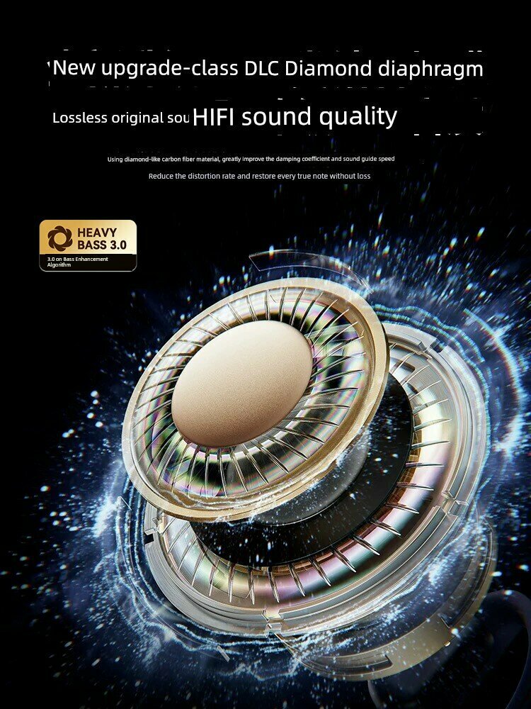 Беспроводные наушники Bluetooth с Dolby Atmos, 70-часовым аккумулятором, шумоподавлением и удобной посадкой -