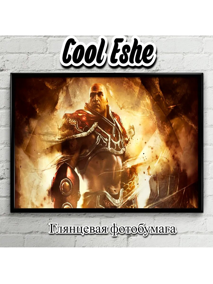 Постер "spartan warrior god of war ascension" А2