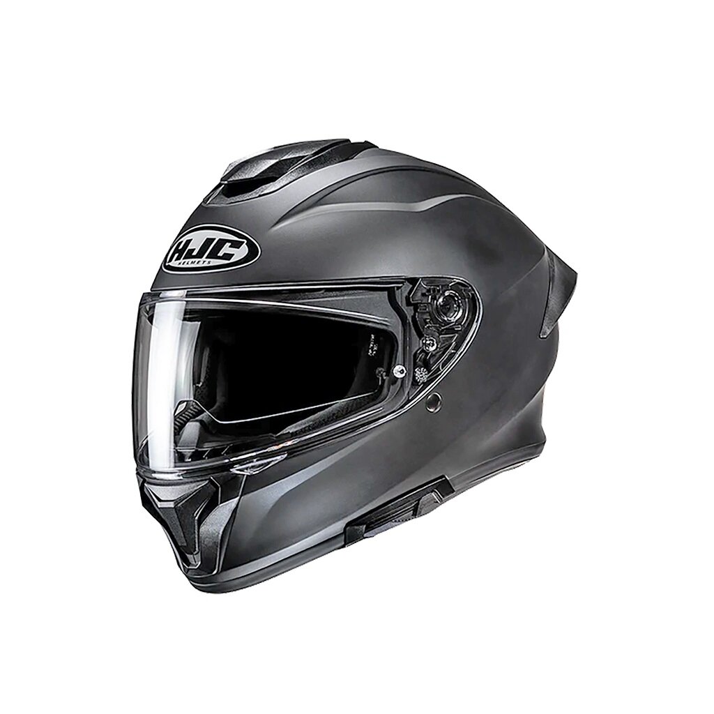Мотошлем HJC C-71 SEMI FLAT BLACK. M. Черный-матовый