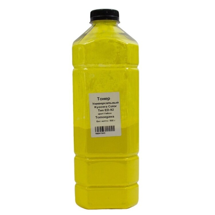 Тонер Универсальный для Kyocera Color (Tomoegawa) тип ED-92, 500г, Y Yellow
