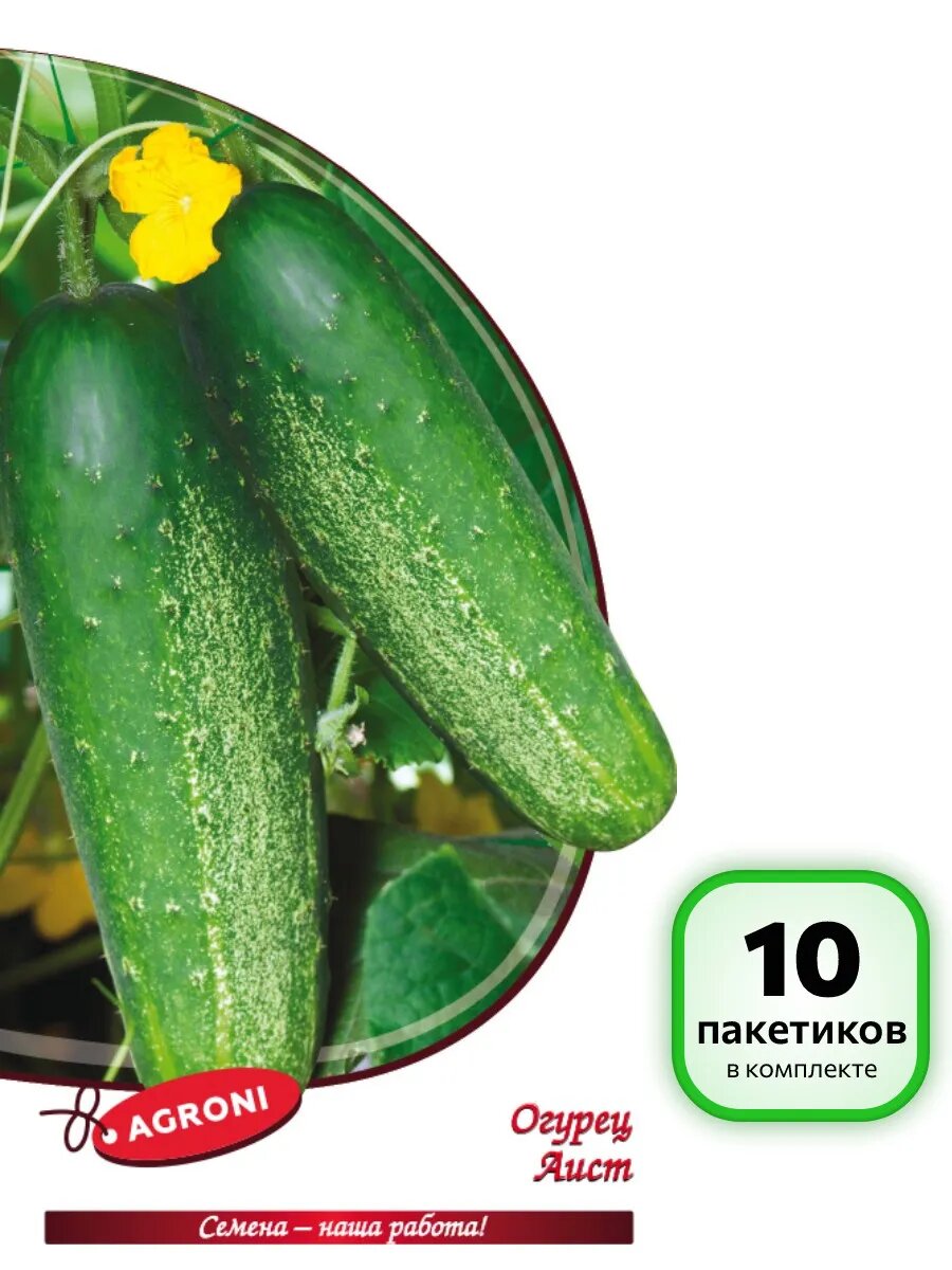 (10 шт.) - Семена Огурец Аист (0,5г)
