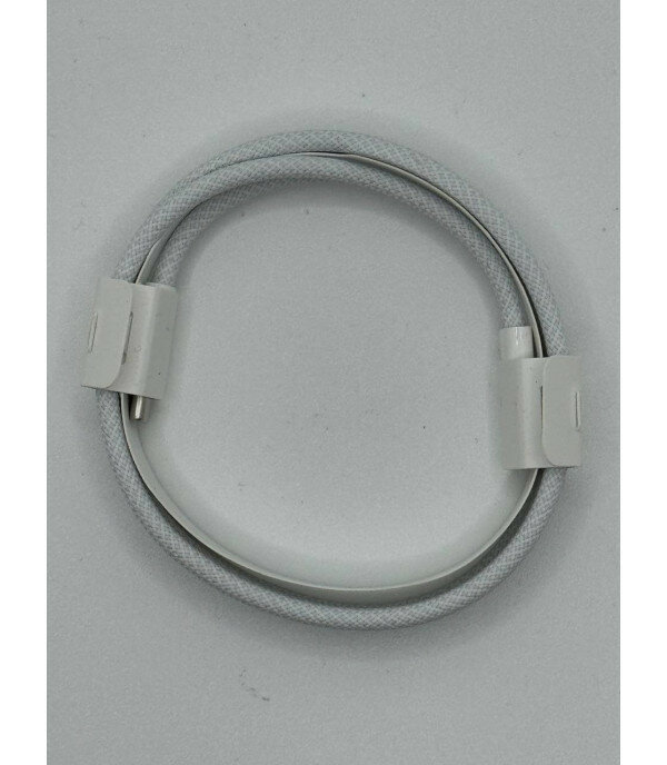 Кабель USB-C - USB-C 1м, белый (плетеный с комплекта)