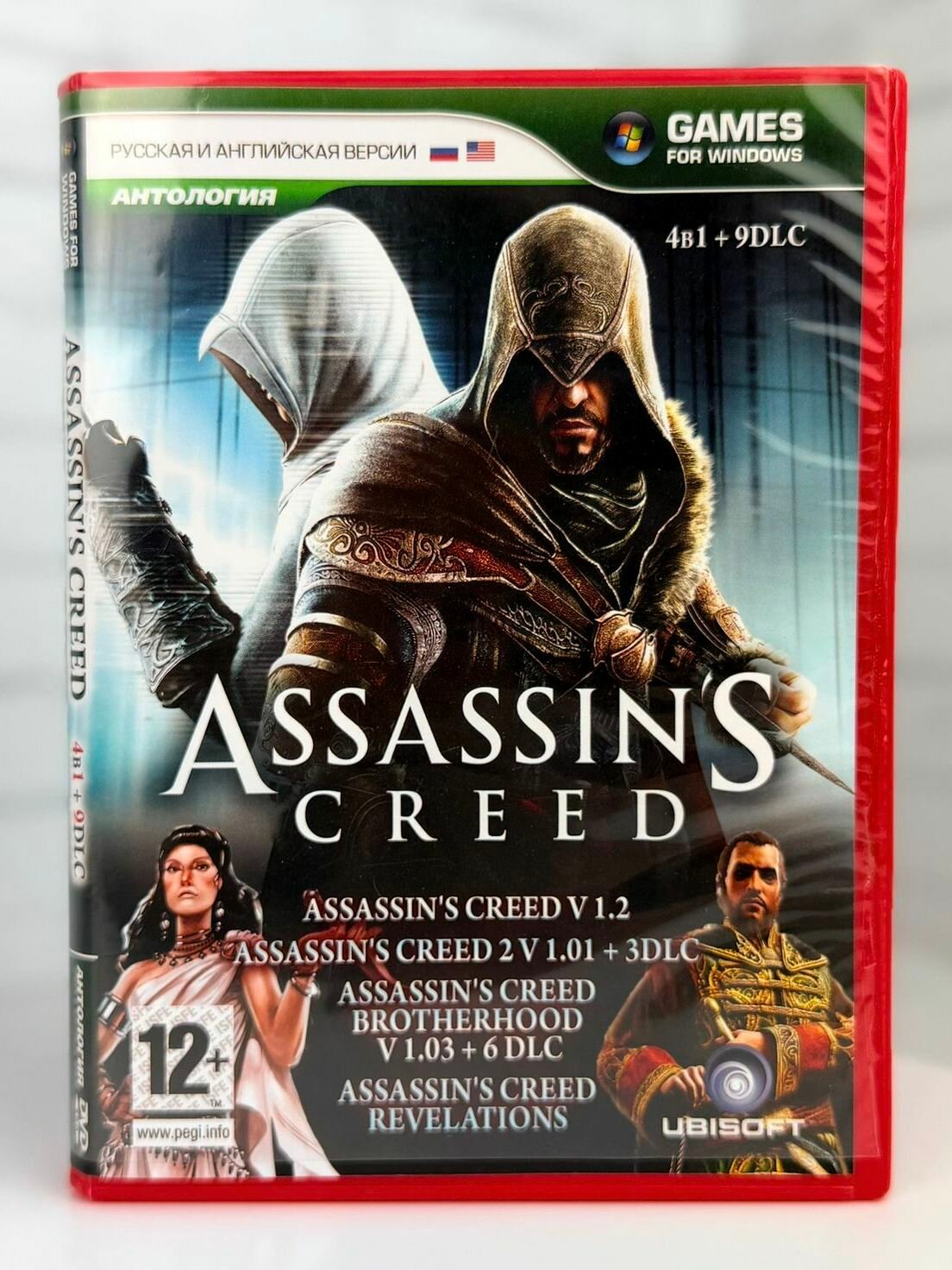 Assassin s Creed. Антология. 4 в 1 + 9 DLC. DVD диск