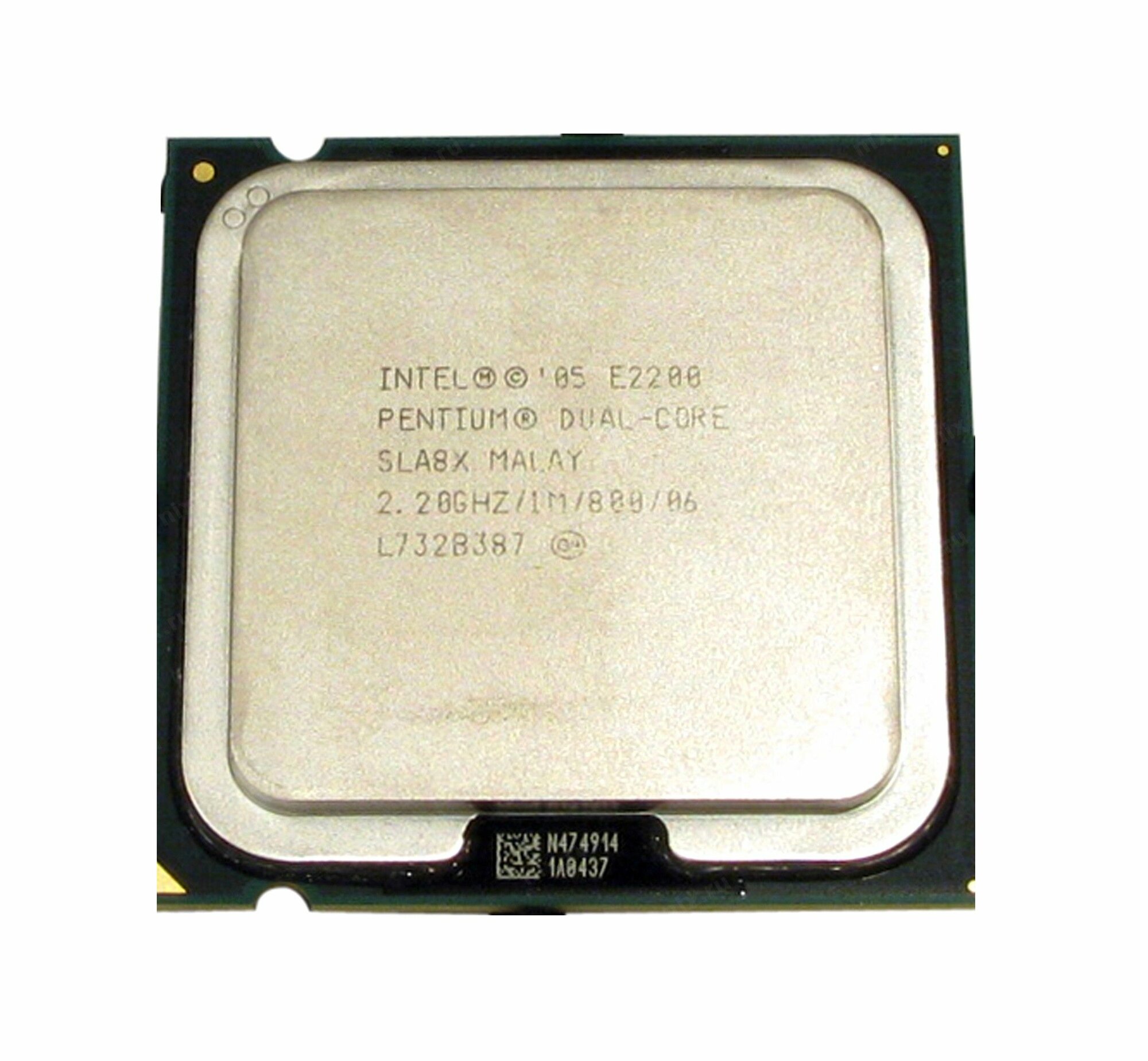 Процессор Intel Pentium Dual Core E2200 Socket 775 — фото 1