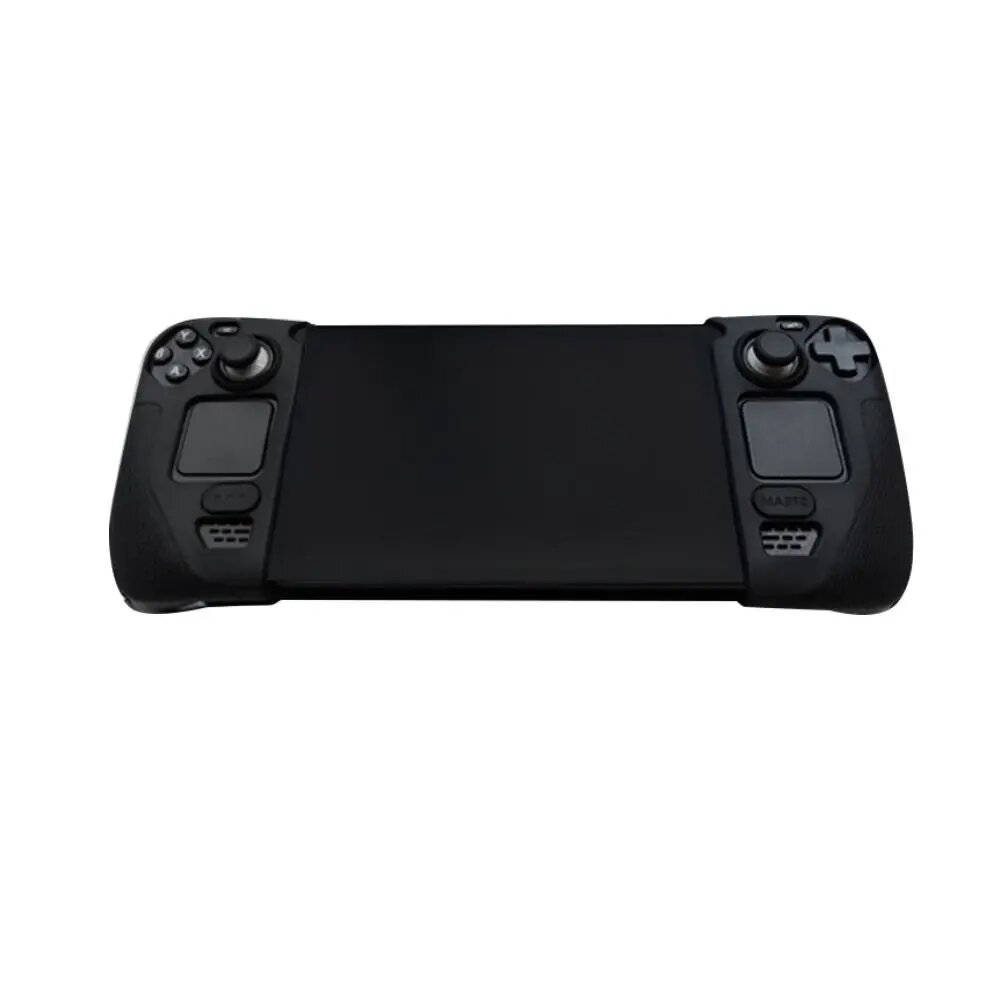Противоскользящий силиконовый чехол для Steam Deck/Steam Deck OLED Черный, black