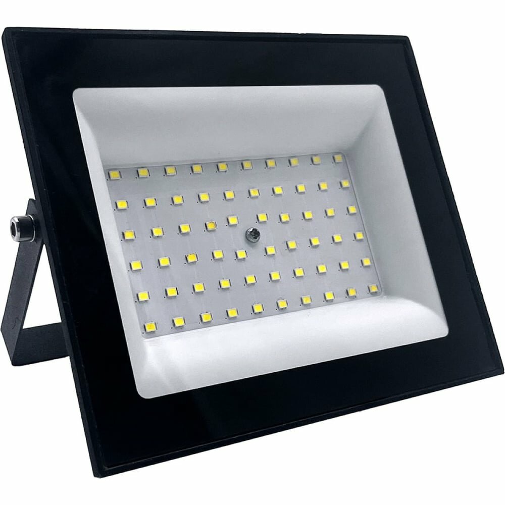 Светодиодный прожектор SAFFIT SFL51-100 IP65 100W 6500K черный, 51195