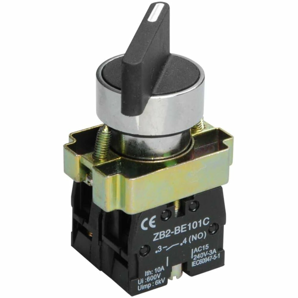 Переключатель IEK LAY5-BJ25 I-0 длинная ручка NO+NC BSW70-BJ-2-K02